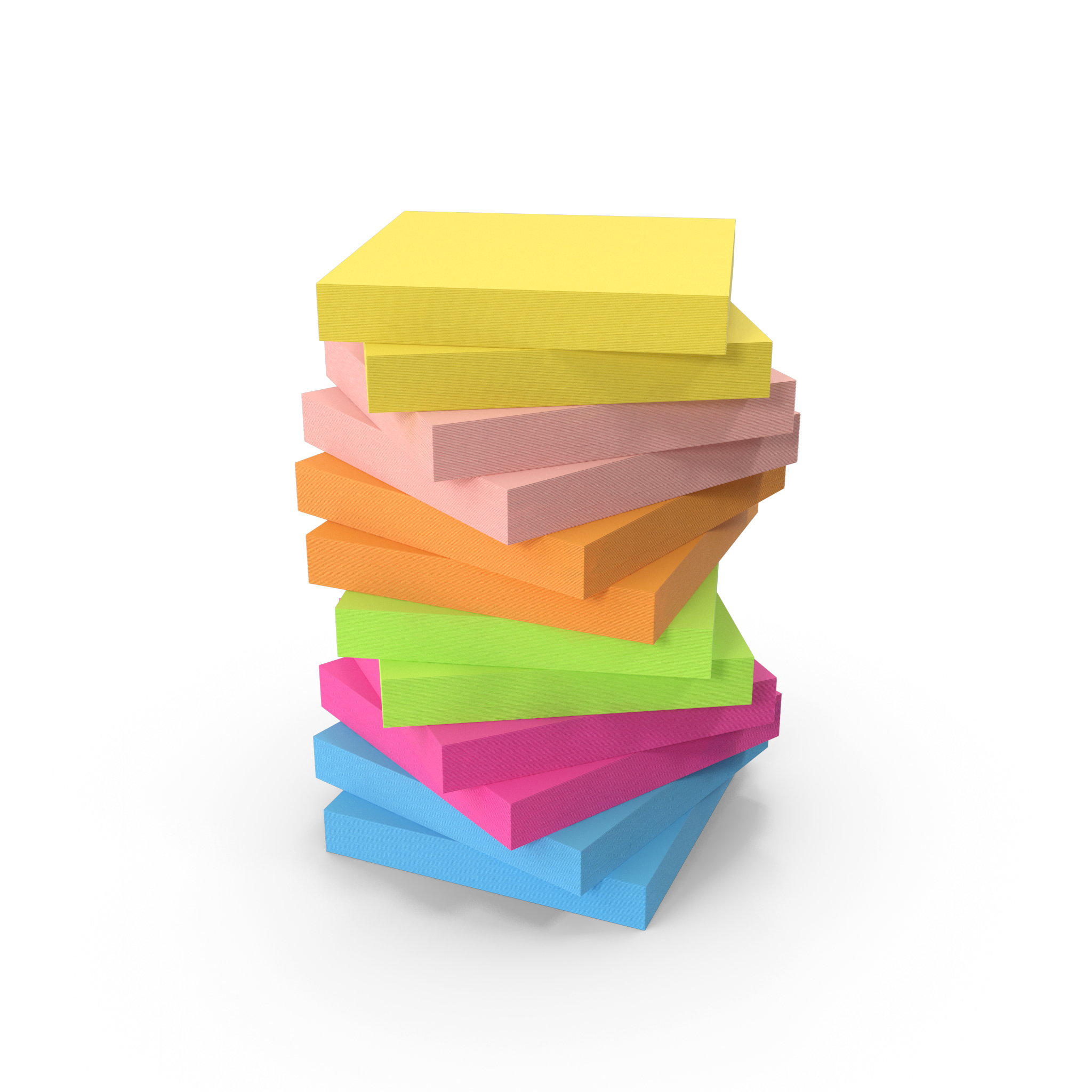 Sticky Notes 3D - TurboSquid 1837843