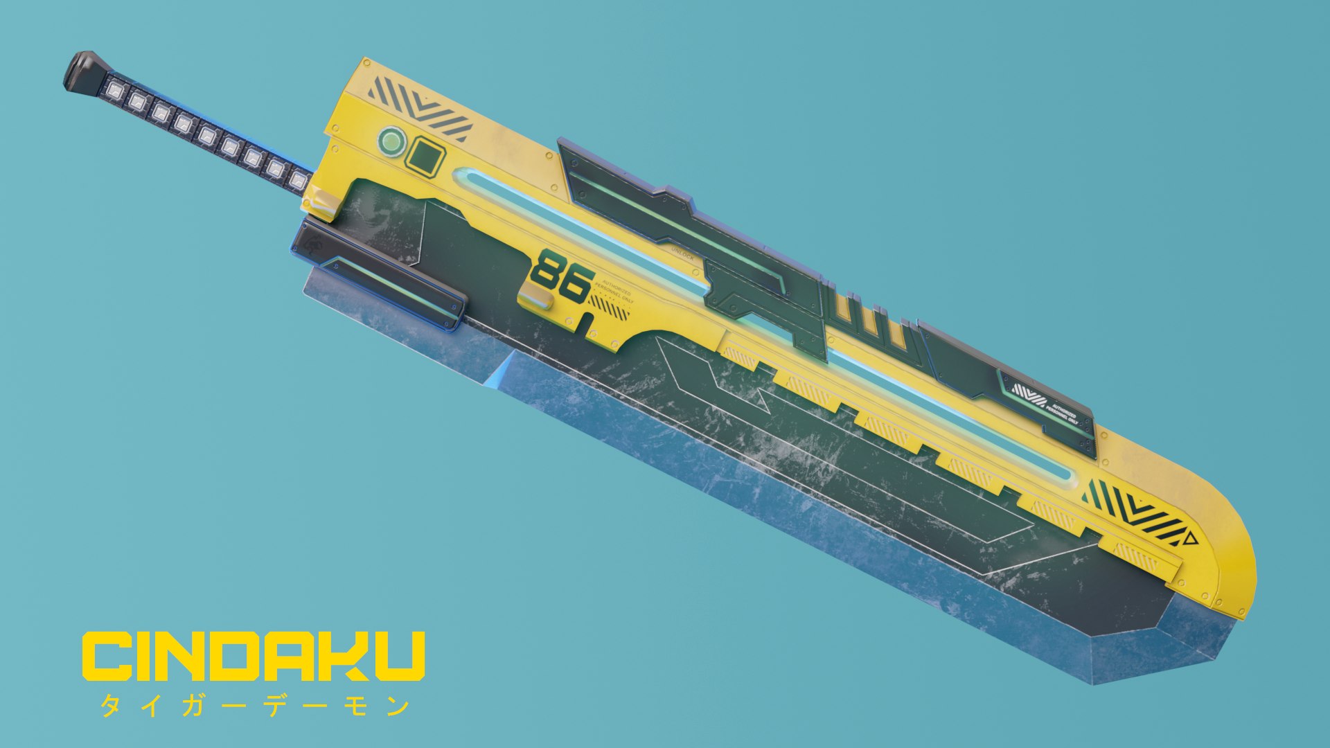 3D Low Poly - Cybernetic Soldier Cindaku - TurboSquid 2145201