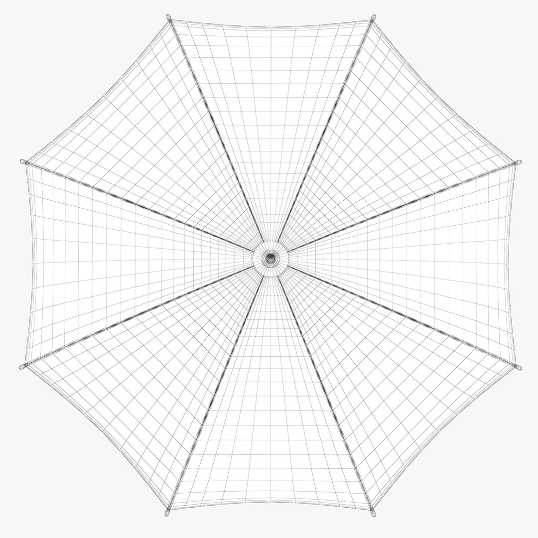 Vintage Umbrella 3D Model - TurboSquid 1820441