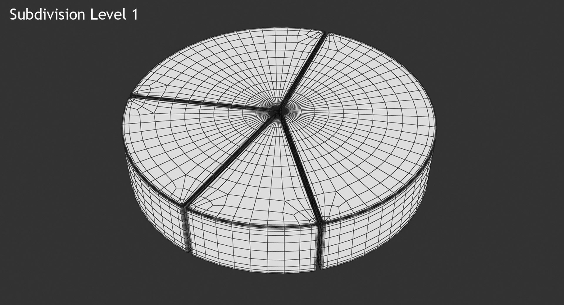 Pie Graph 3D Model - TurboSquid 1335394