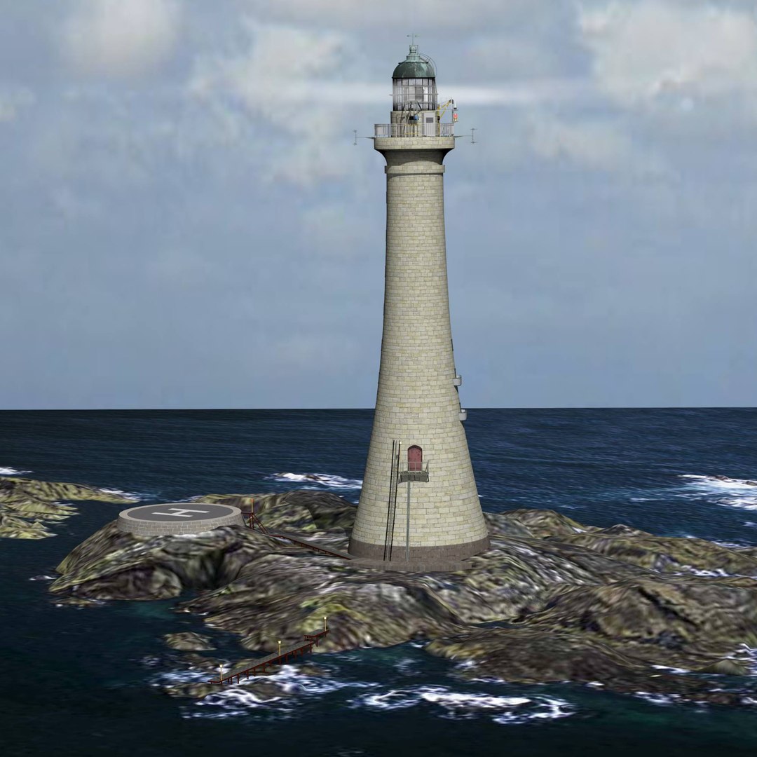 Skerryvore Lighthouse Version 3D - TurboSquid 1167441