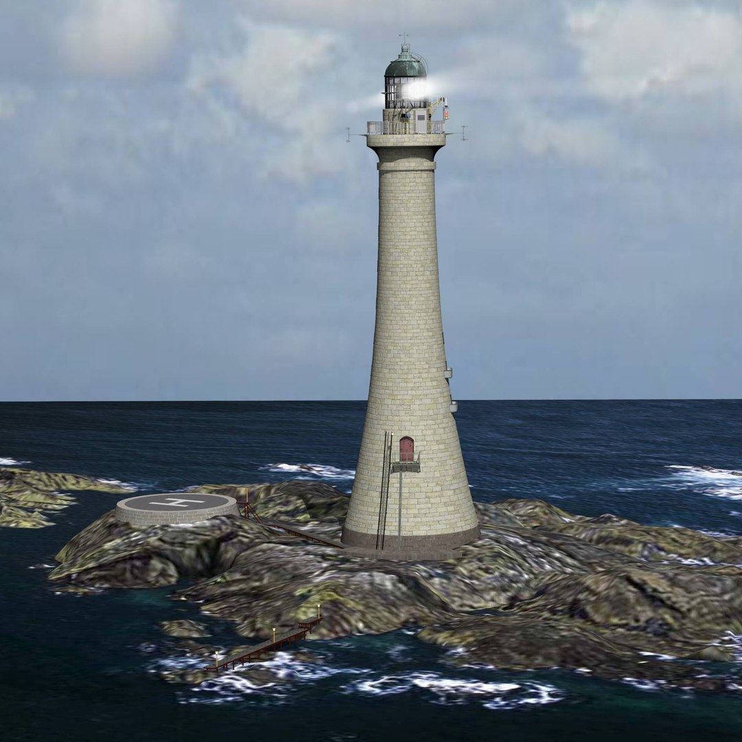 Skerryvore Lighthouse Version 3D - TurboSquid 1167441
