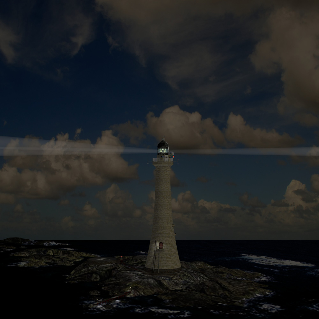 Skerryvore lighthouse version 3D - TurboSquid 1167441