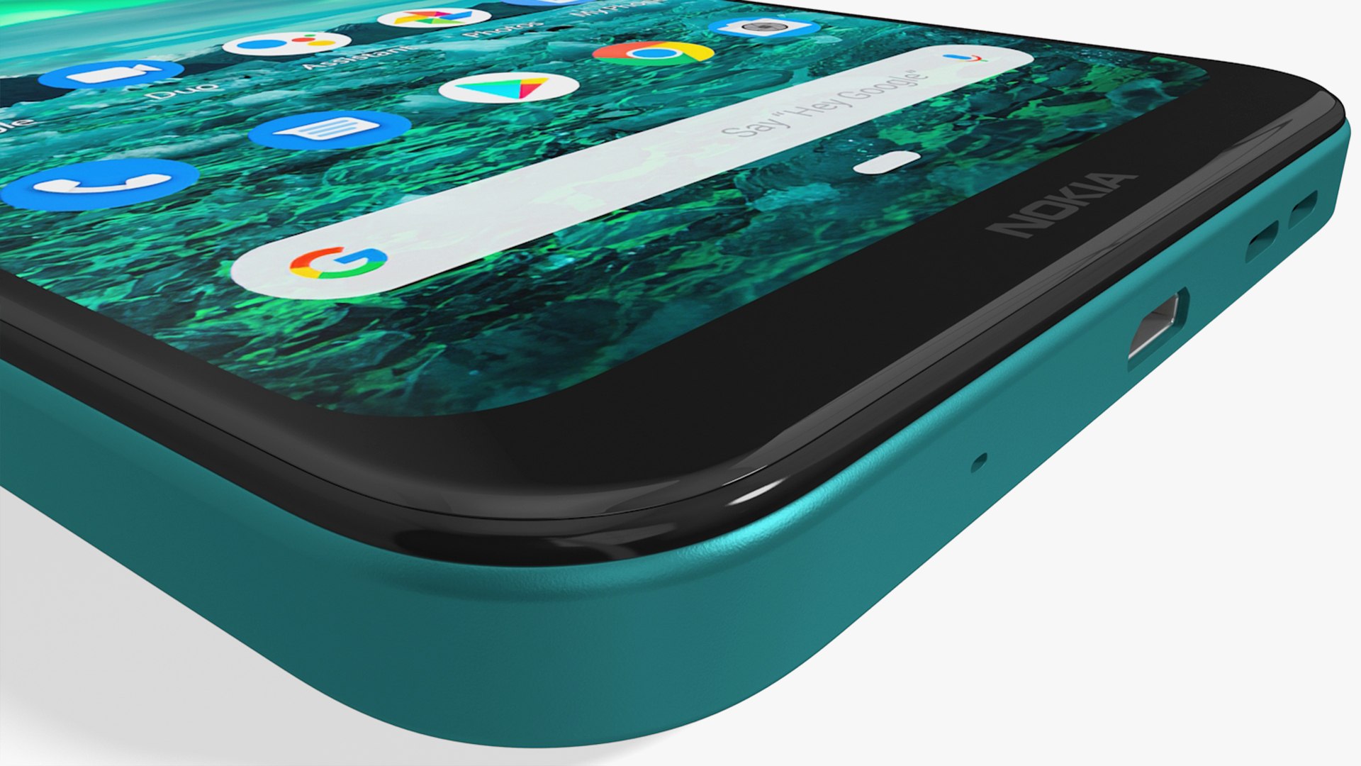 Realistic Nokia 2 3 3D Model - TurboSquid 1483821