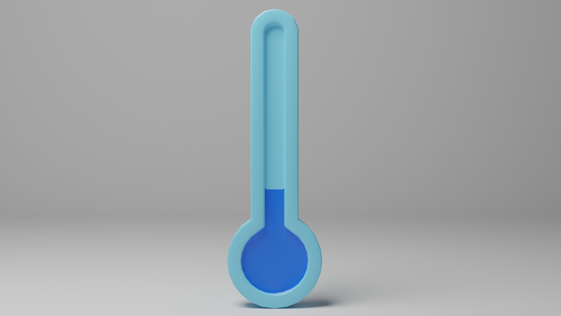Thermometer Icon Cold Model - TurboSquid 2176266