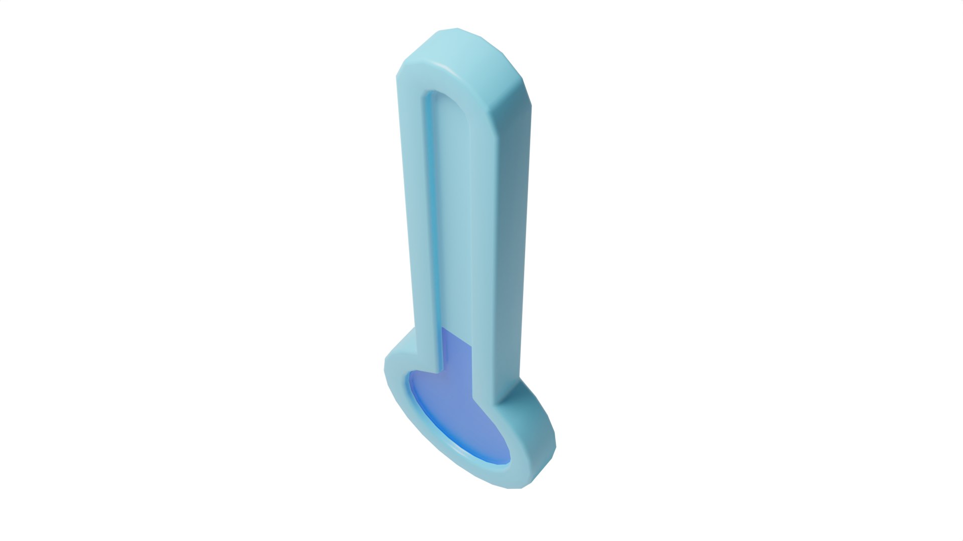 Thermometer Icon Cold Model - TurboSquid 2176266