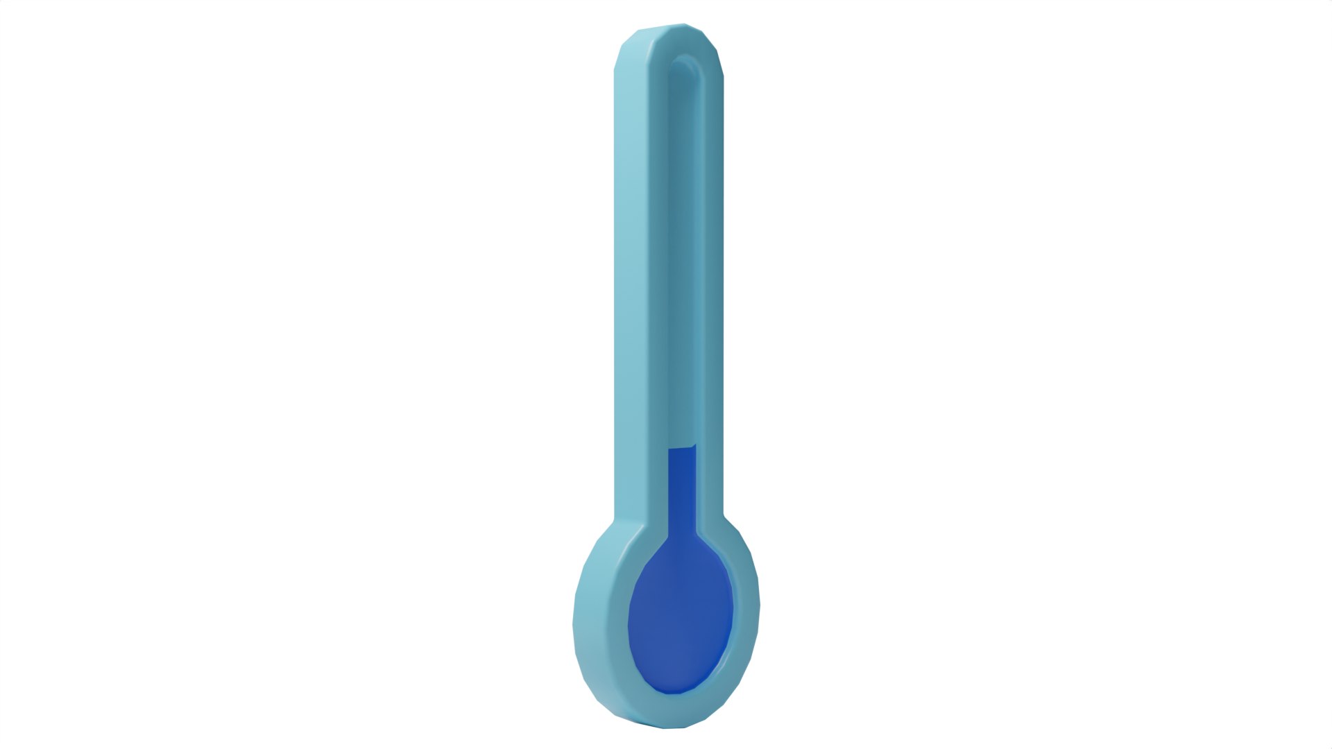 Thermometer Icon Cold Model - TurboSquid 2176266