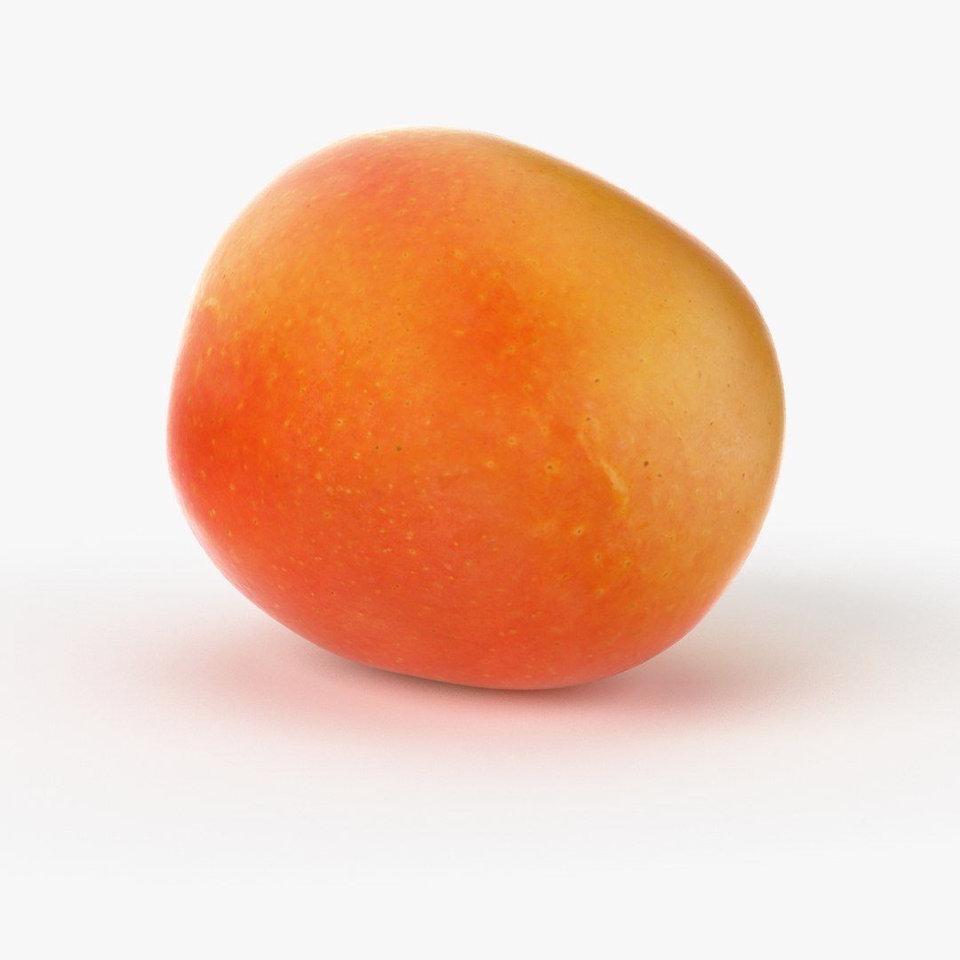 Realistic Mango Fruit Real 3d Obj