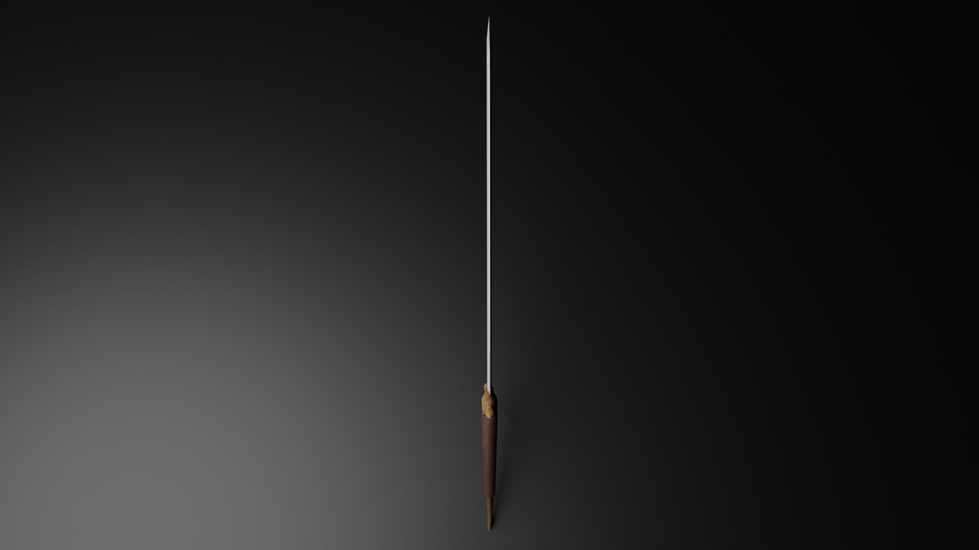 3D Bone Hilt Sword WWood Grip - TurboSquid 1952048