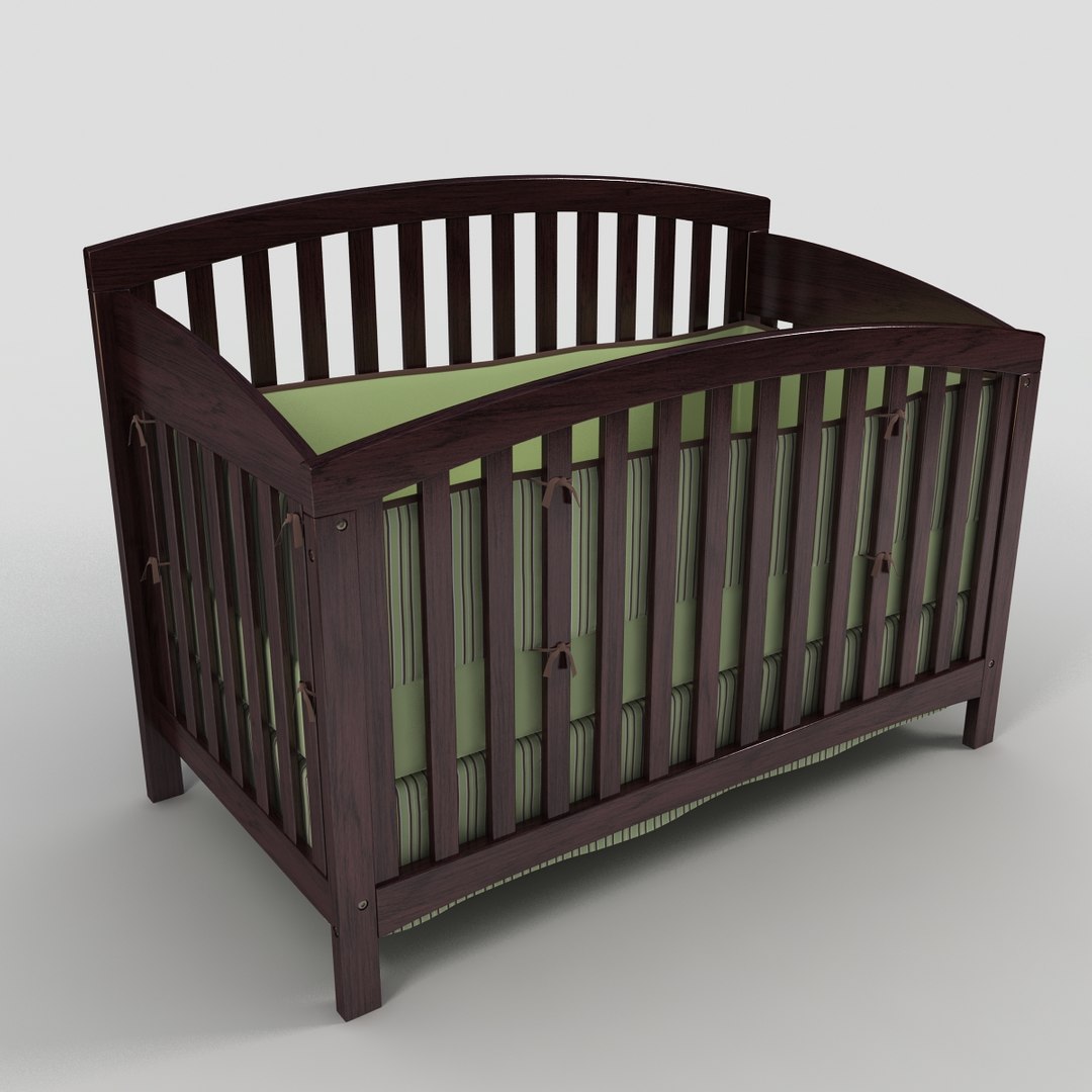 Infants Crib 3d Model