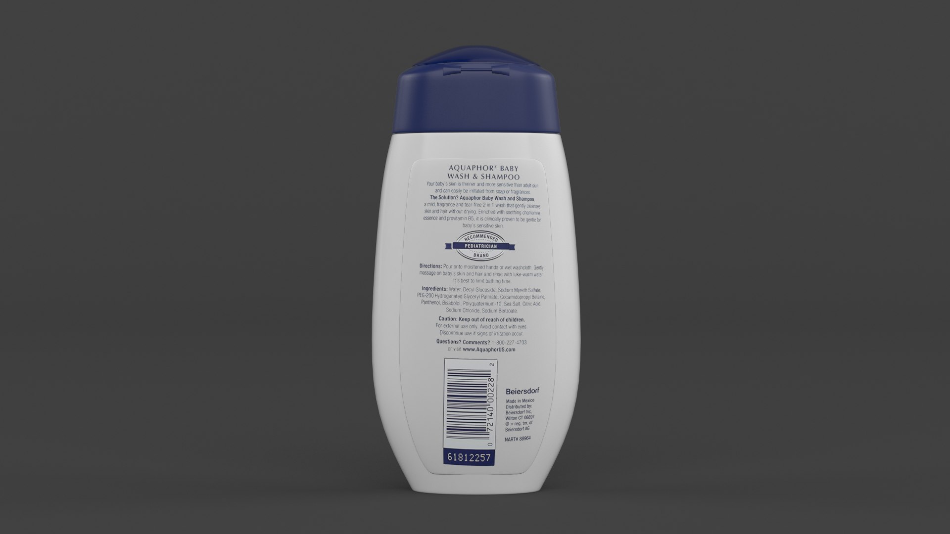 Baby Wash And Shampoo 3D Model - TurboSquid 2034919