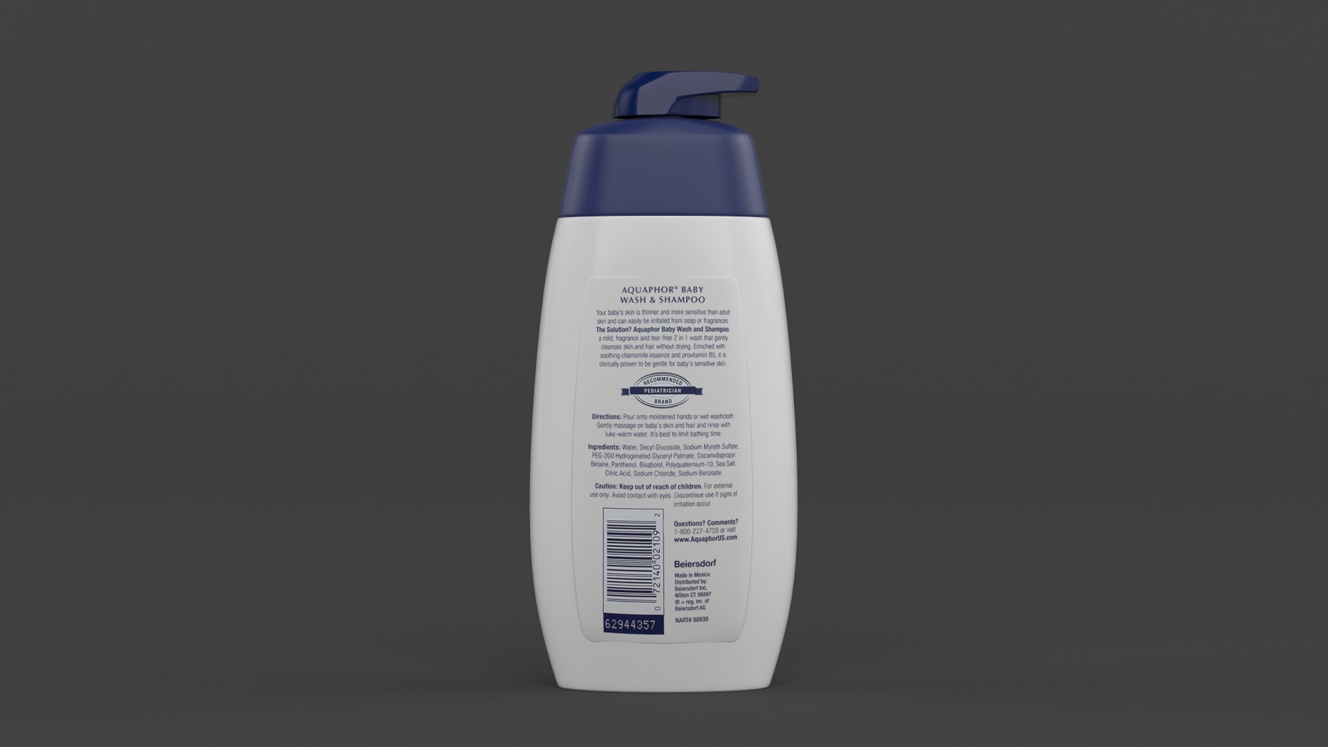 Baby Wash And Shampoo 3D Model - TurboSquid 2034919