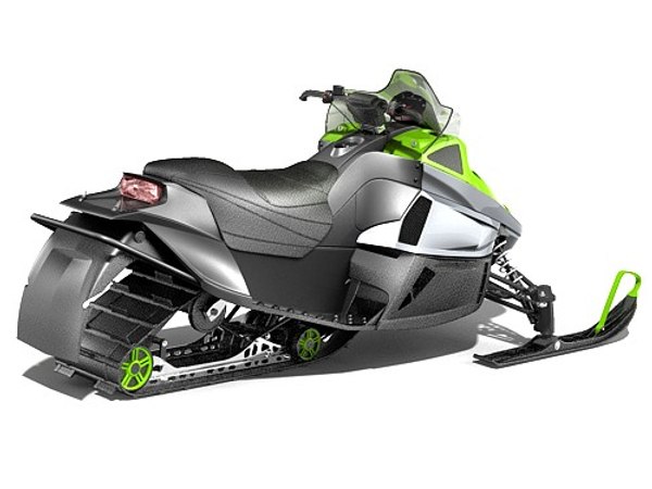 3d snowmobile snow mobile vehicle model