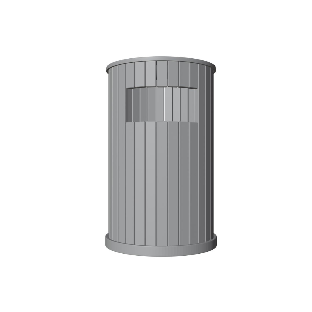 Trash Can 3D Model - TurboSquid 2193596