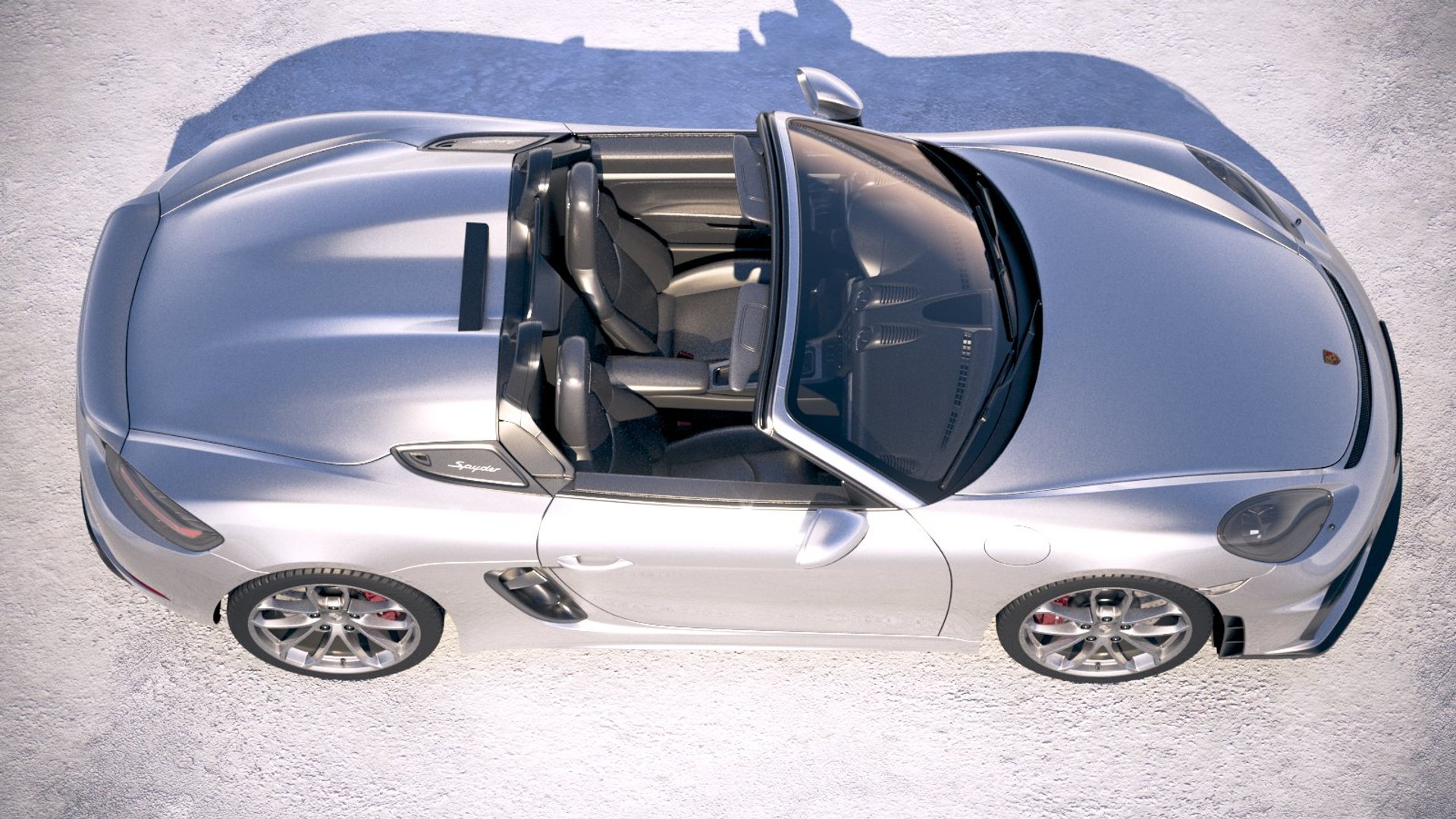 3D Porsche 718 Boxster Model - TurboSquid 1427483