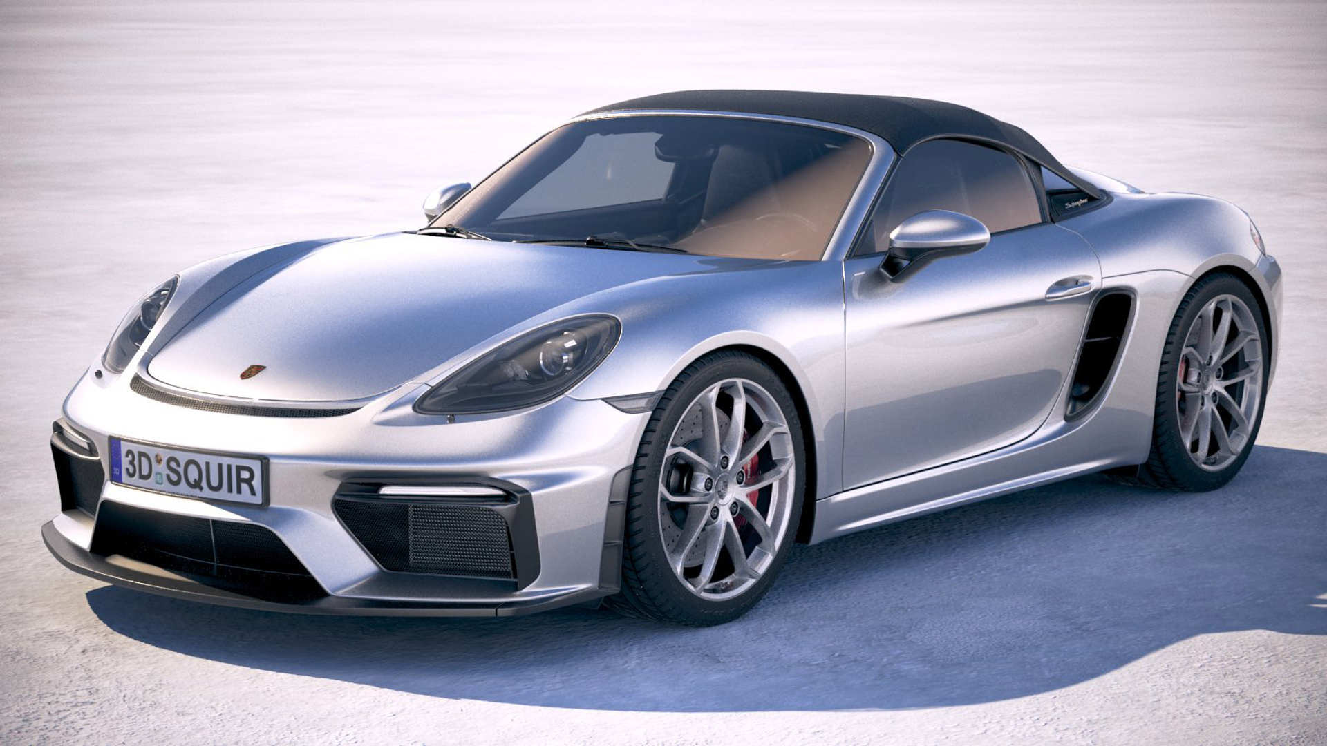 3D porsche 718 boxster model - TurboSquid 1427483