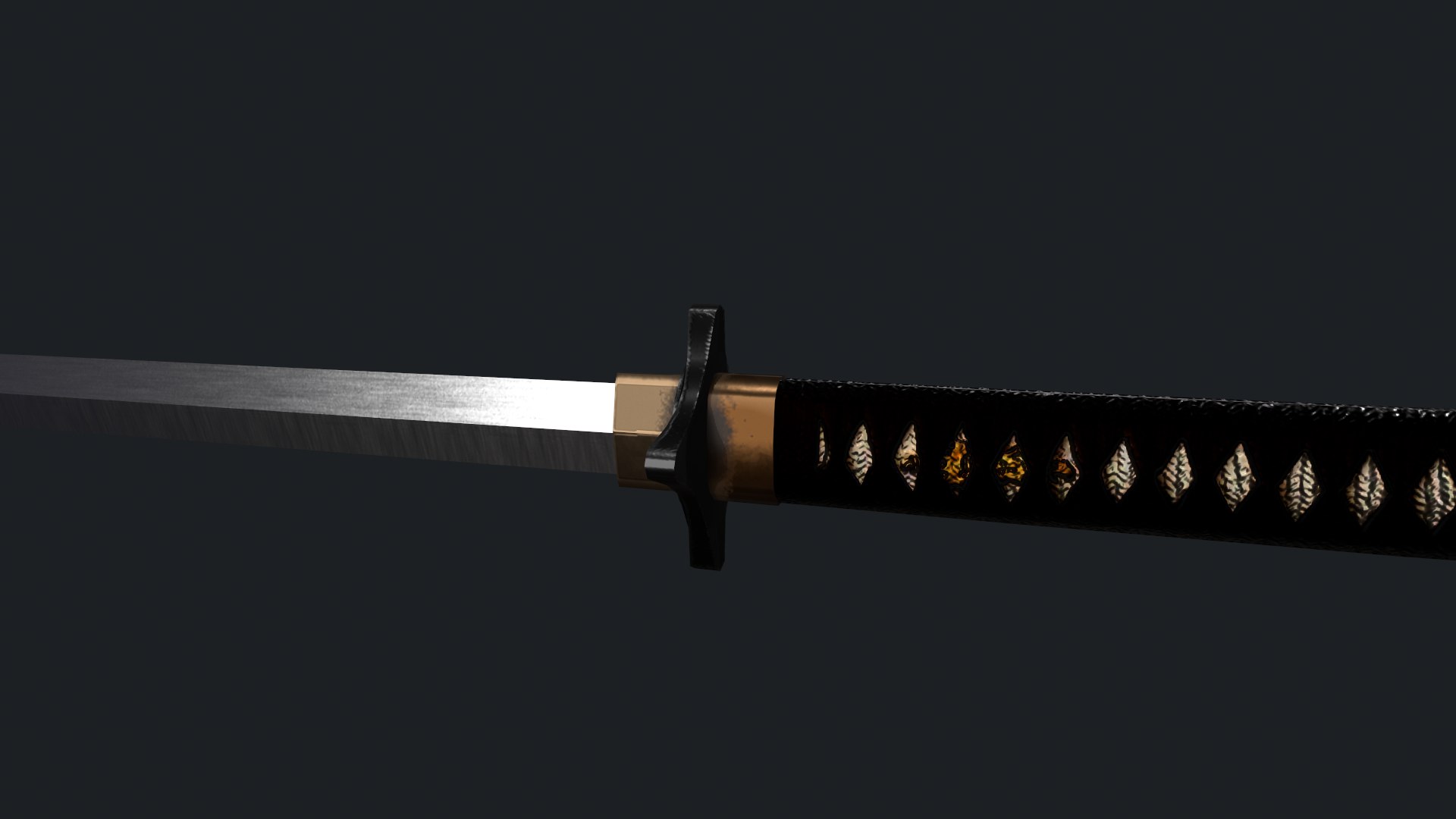 3D Ninjato - TurboSquid 1988104