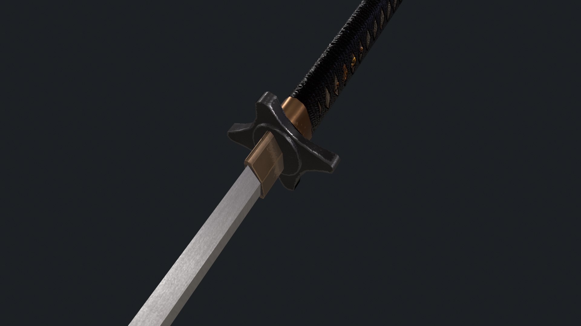 3D Ninjato - TurboSquid 1988104