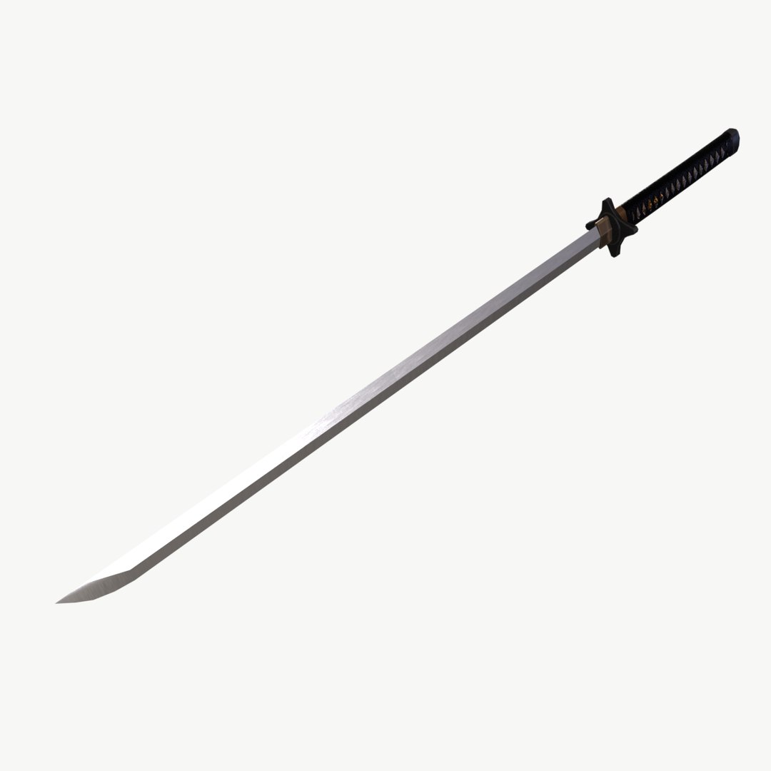 3D Ninjato - TurboSquid 1988104