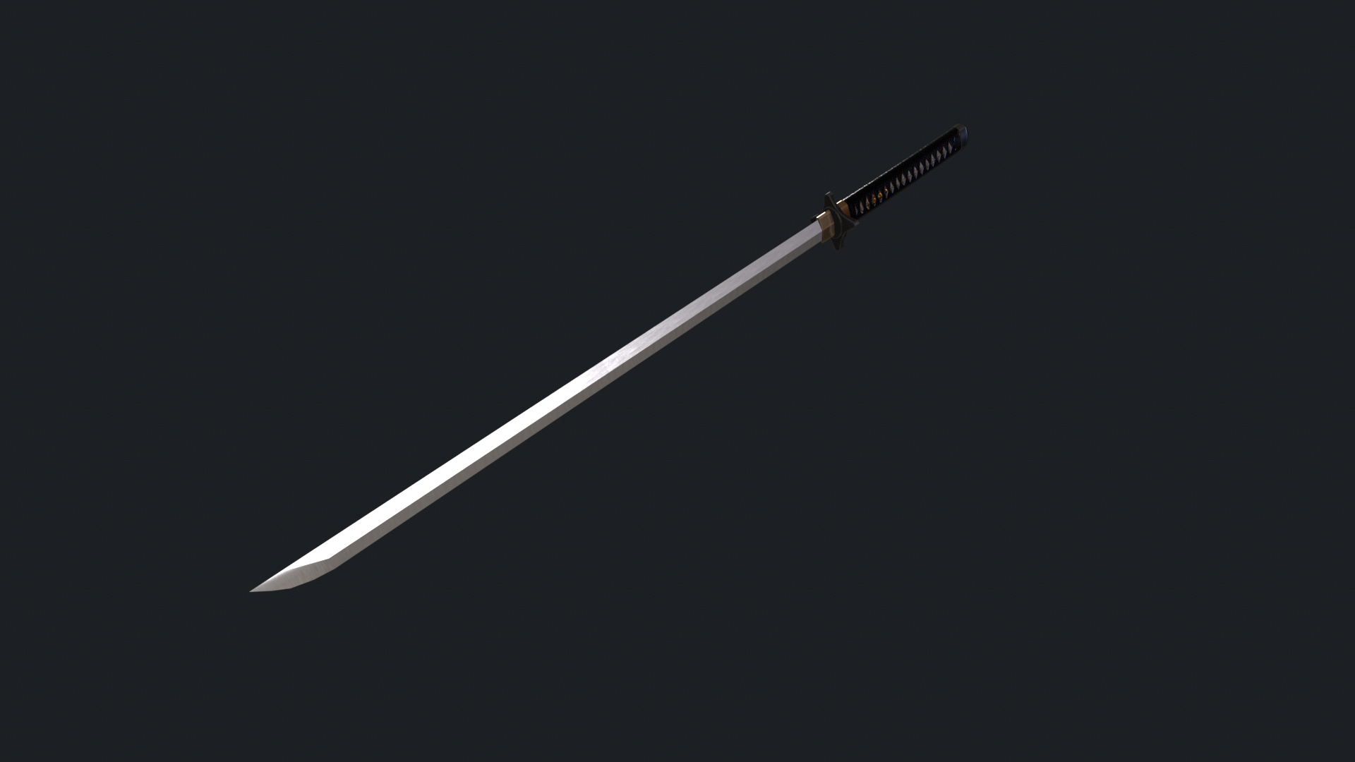 3D Ninjato - TurboSquid 1988104