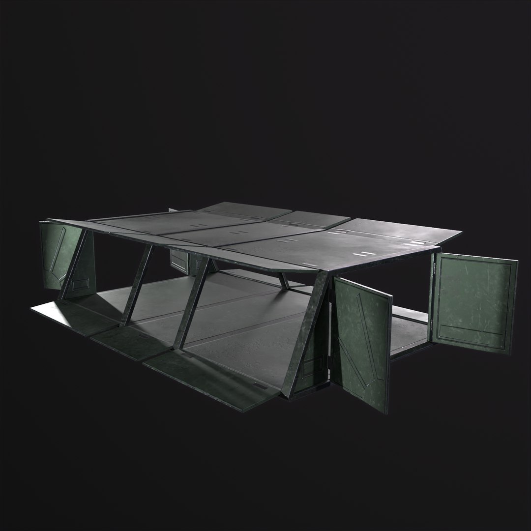 3D Military Storage Unit-Warehouse PBR - TurboSquid 2278968