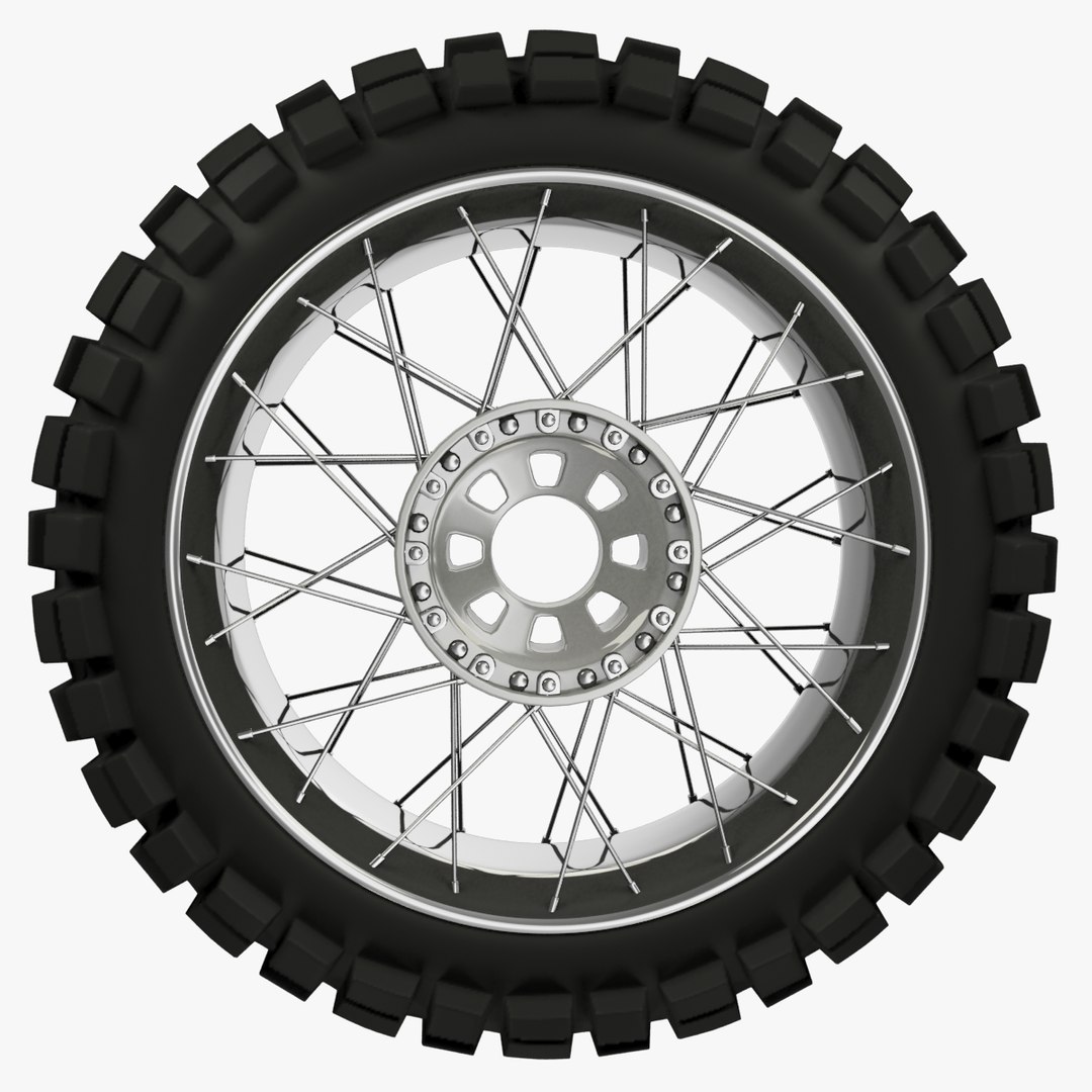 3D Rear Motorcycle Wheel - TurboSquid 1168665
