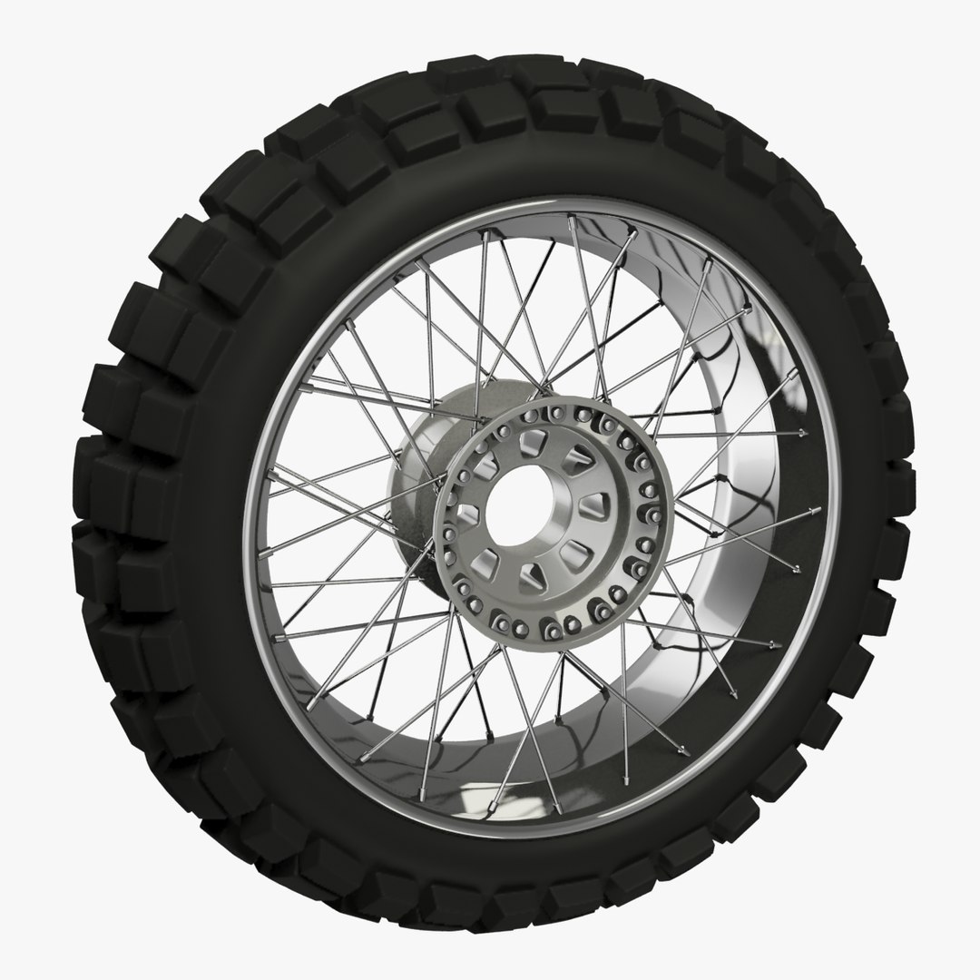 3D Rear Motorcycle Wheel - TurboSquid 1168665