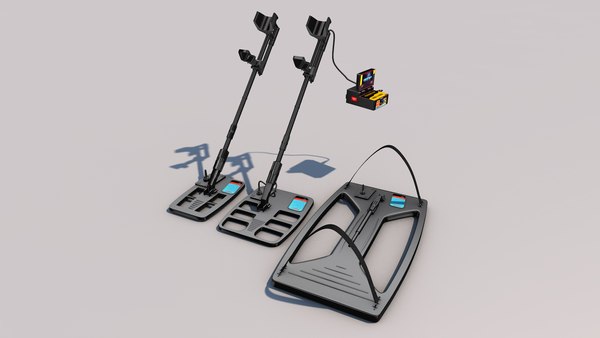 Animated Handheld Metal Detector 3D Models for Download | TurboSquid