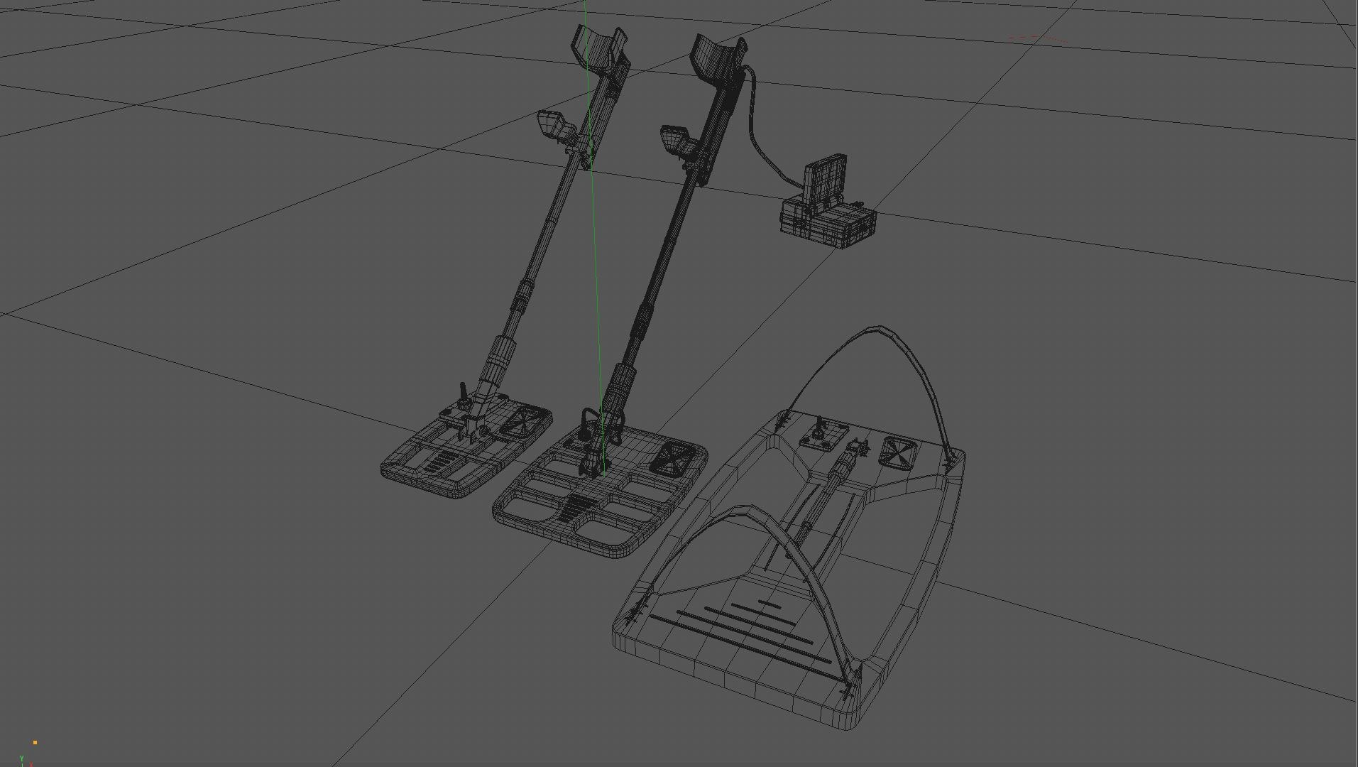 Metal Detector 3D Model - TurboSquid 1649067