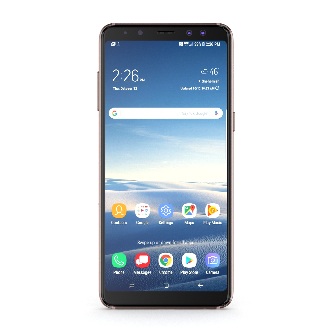 3D Samsung Galaxy A8 Model - TurboSquid 1240254