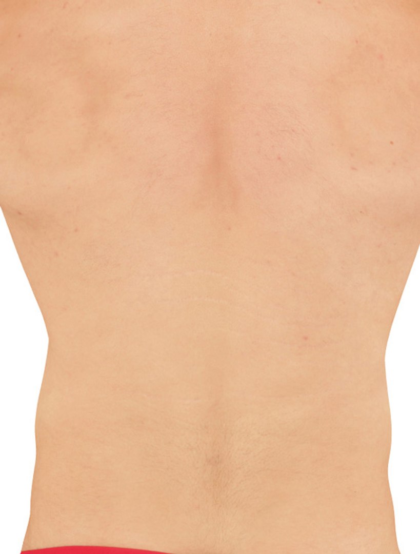 3d obj body scan athletic male