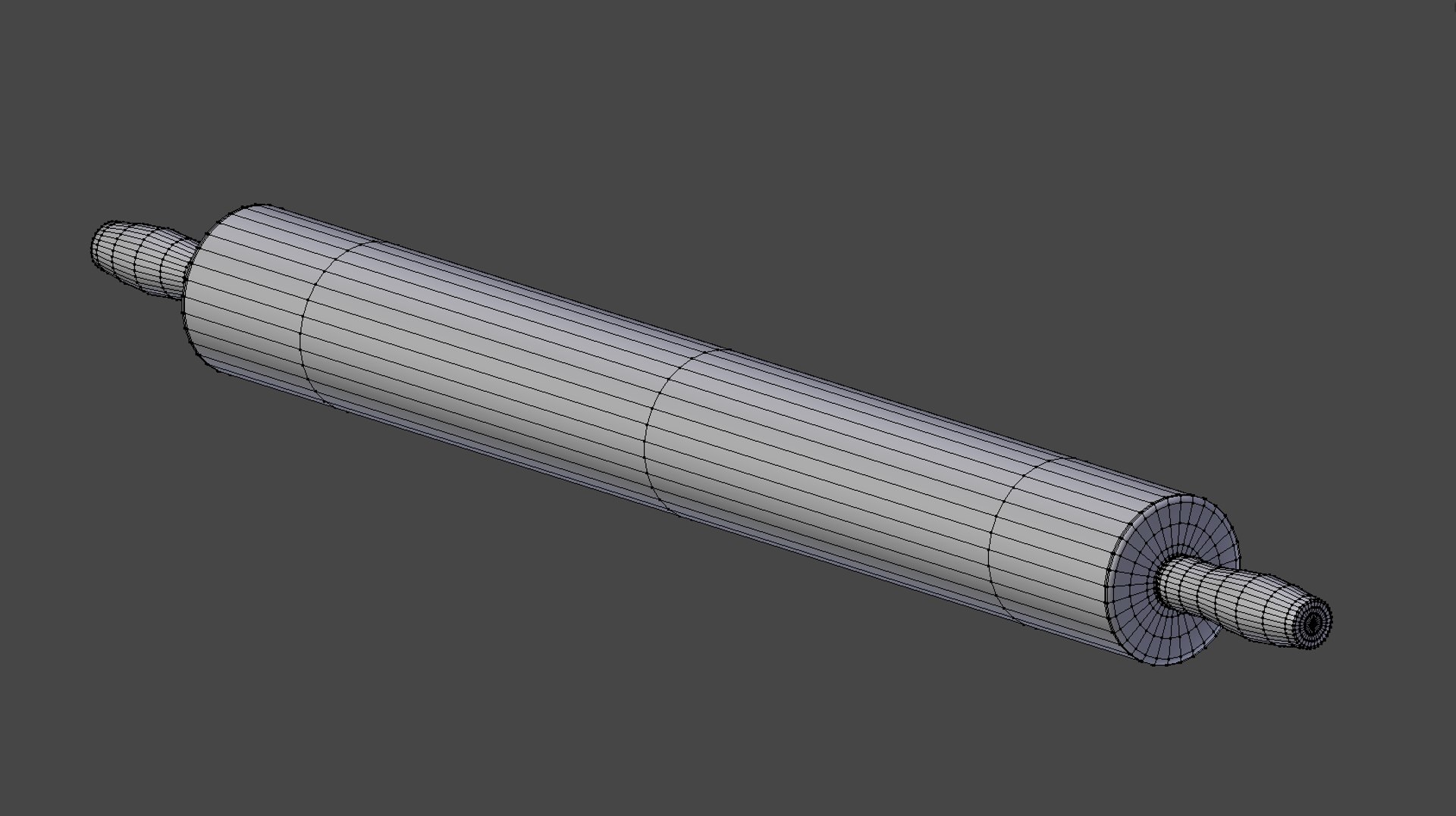 3d rolling pin model