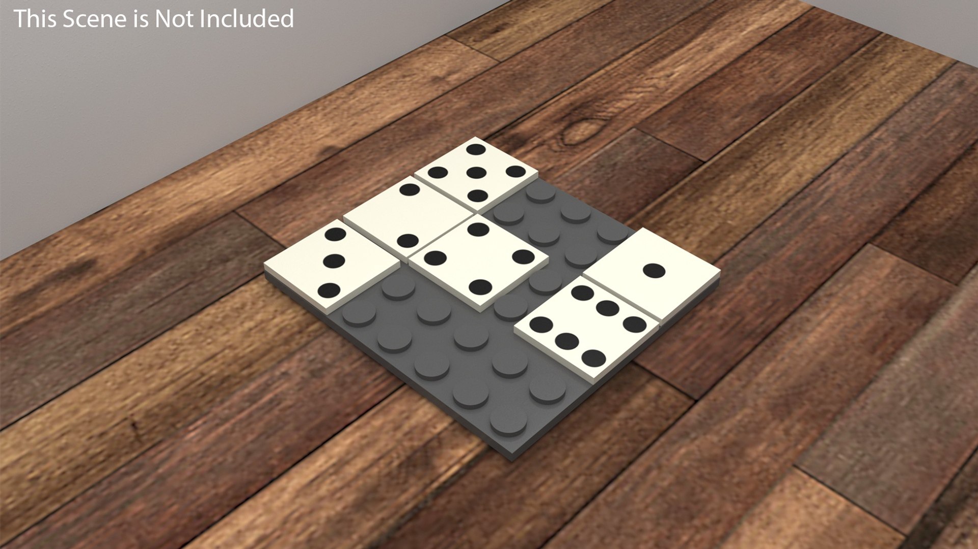 3D Model Dice Lego Tiles Set - TurboSquid 1886645