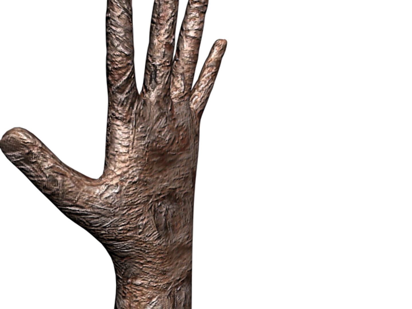 Scary hand 3D - TurboSquid 1428441