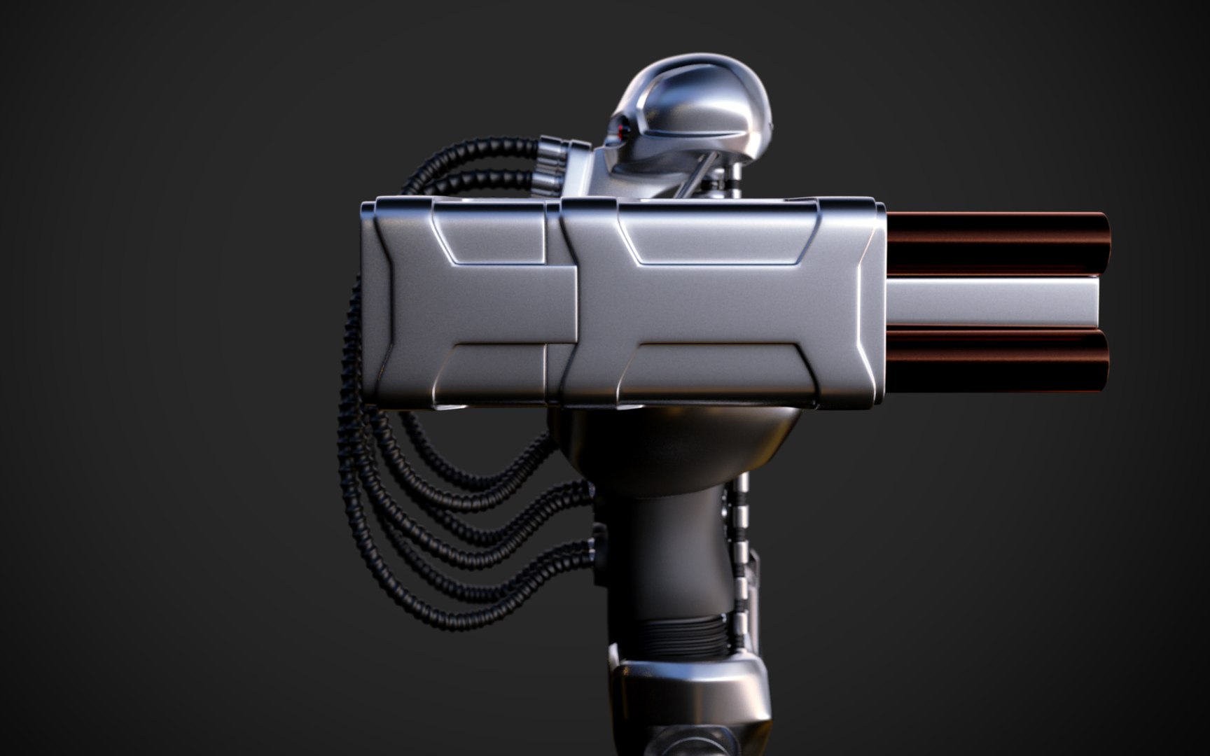 Robot Designed 3d Obj