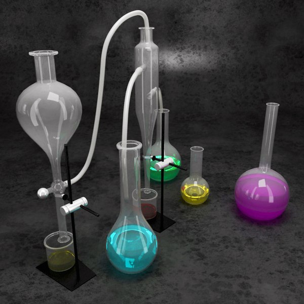 3d chemical equipment v5 model
