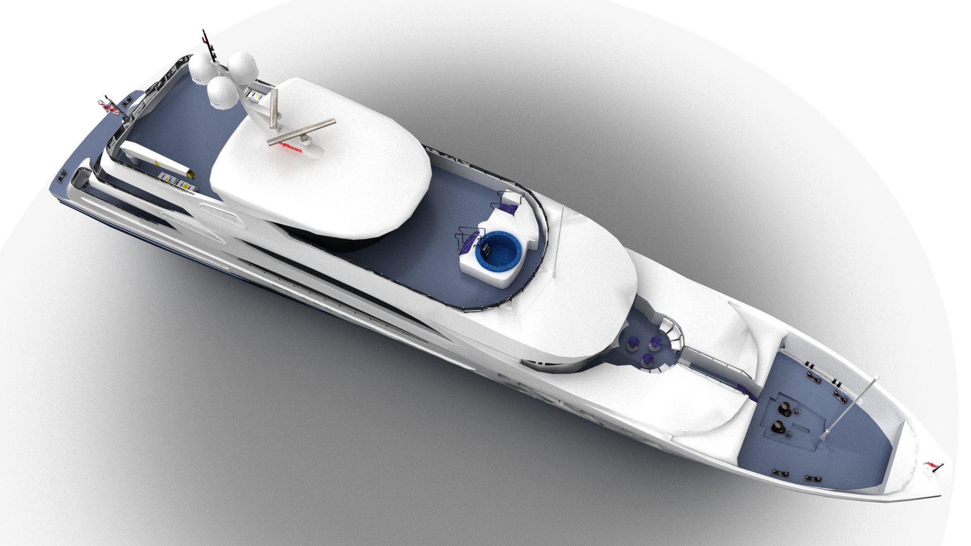 Trinity Yacht 3D Model - TurboSquid 1464824