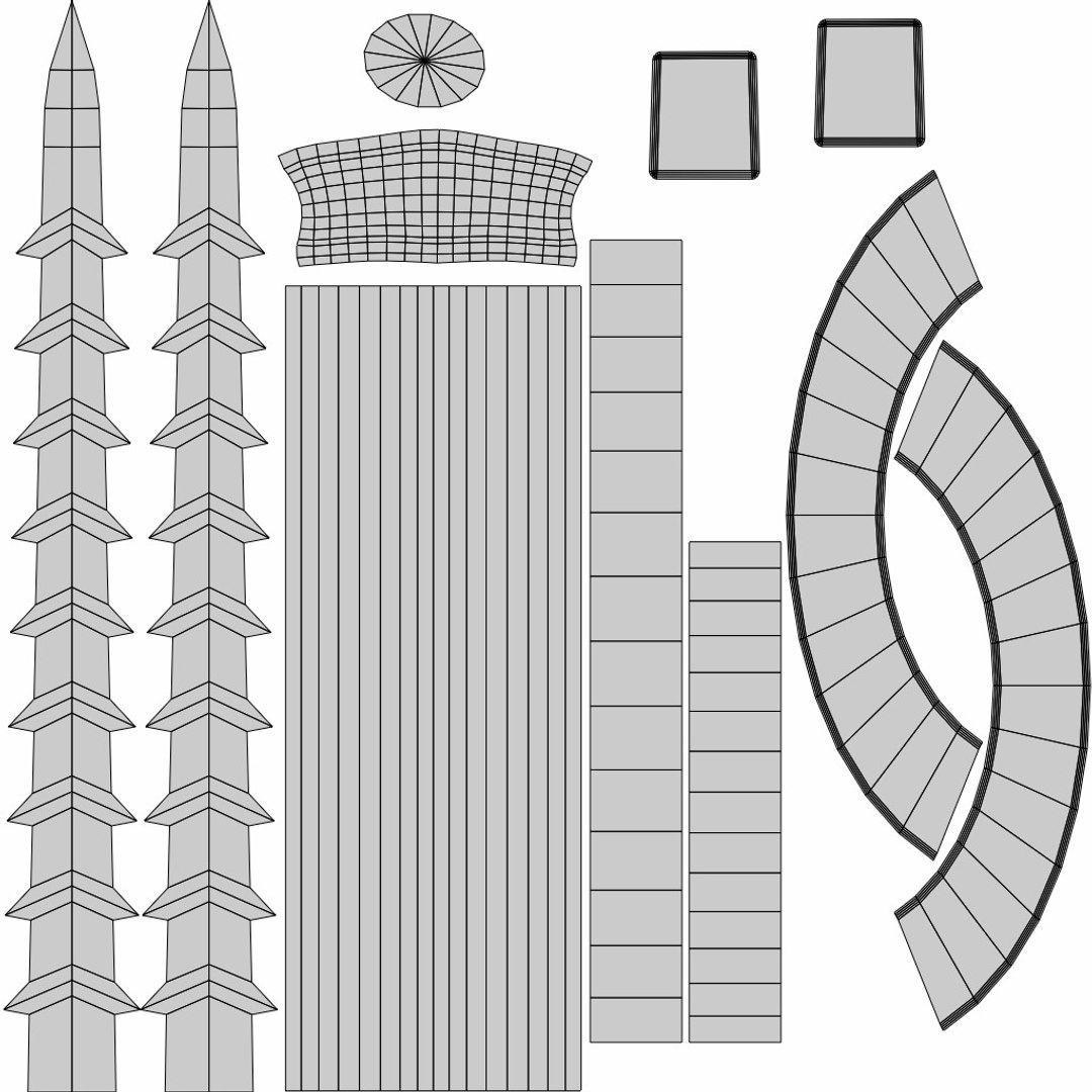 Spiked Sword 3D - TurboSquid 2051510