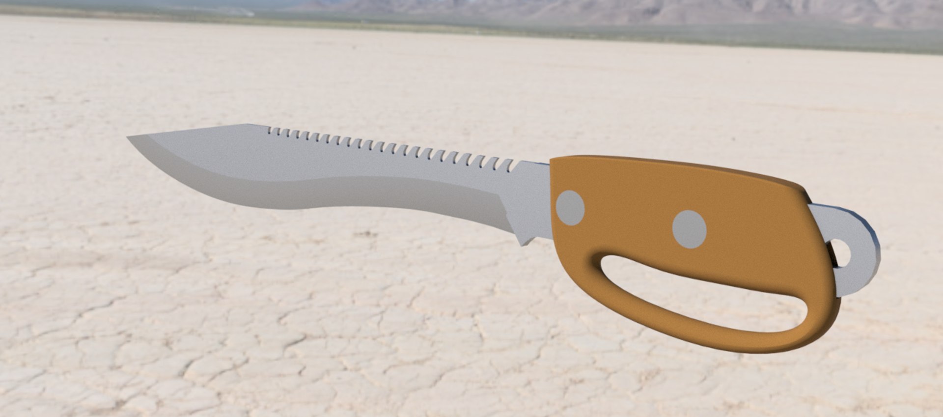Machete blade model - TurboSquid 1344701