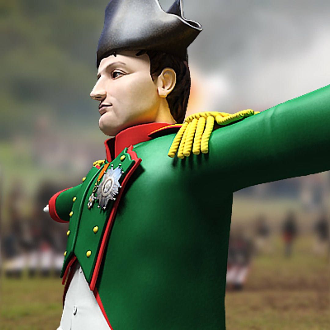 3d Model Of Napoleon Bonaparte