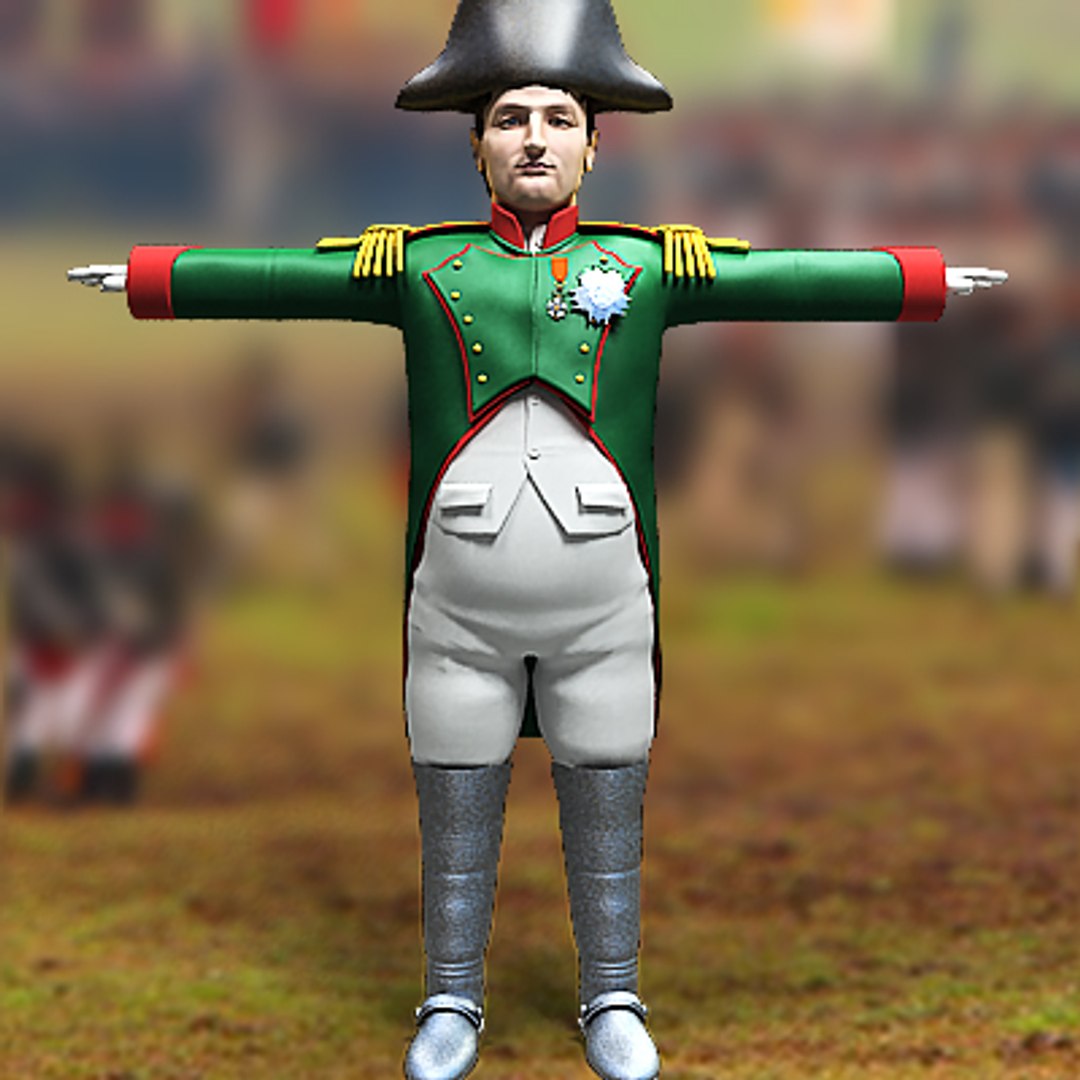 3d Model Of Napoleon Bonaparte