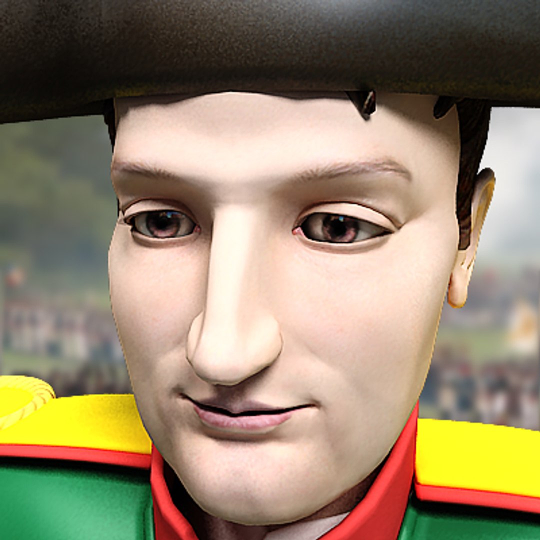 3d Model Of Napoleon Bonaparte