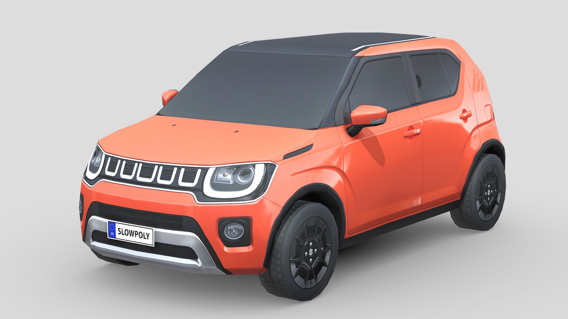 Suzuki Ignis 2021 3D Model - TurboSquid 2150437