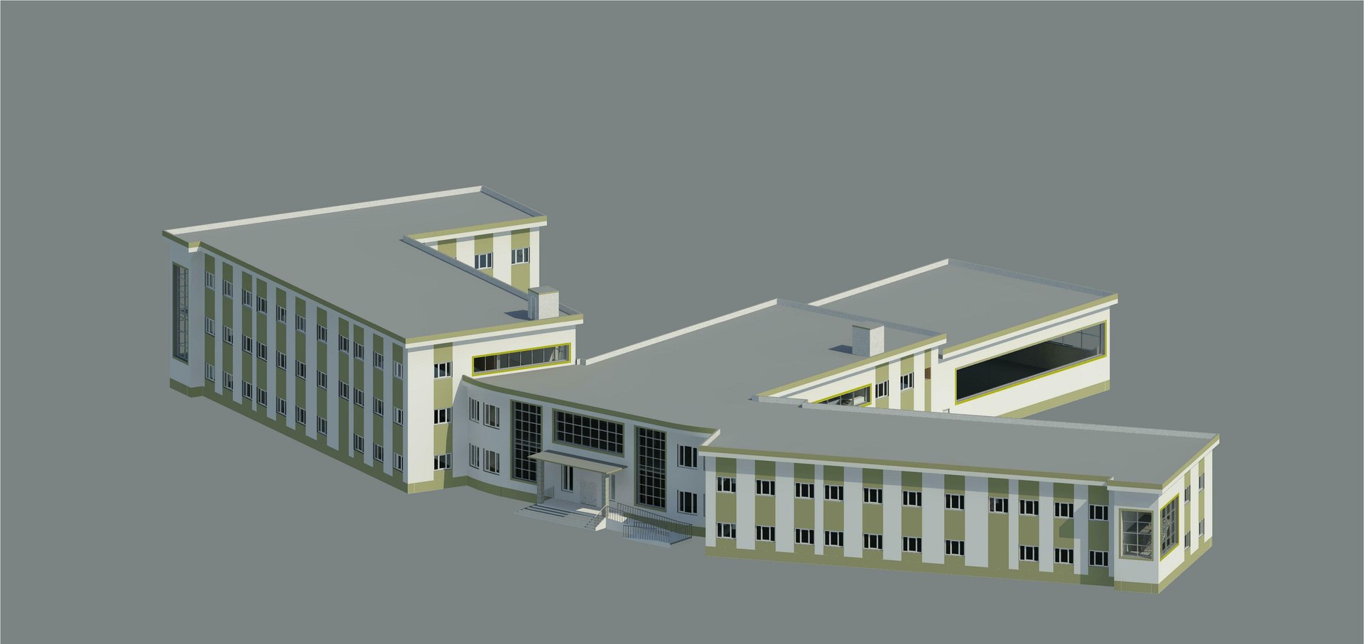 3D School1 Model - TurboSquid 1927973