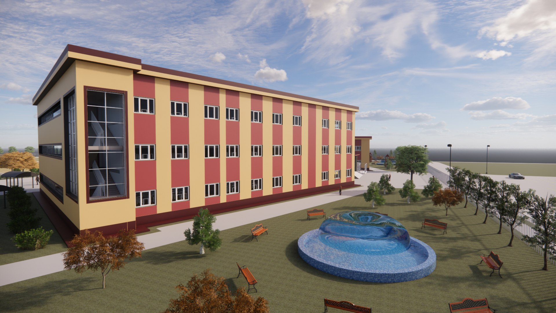 3D School1 Model - TurboSquid 1927973