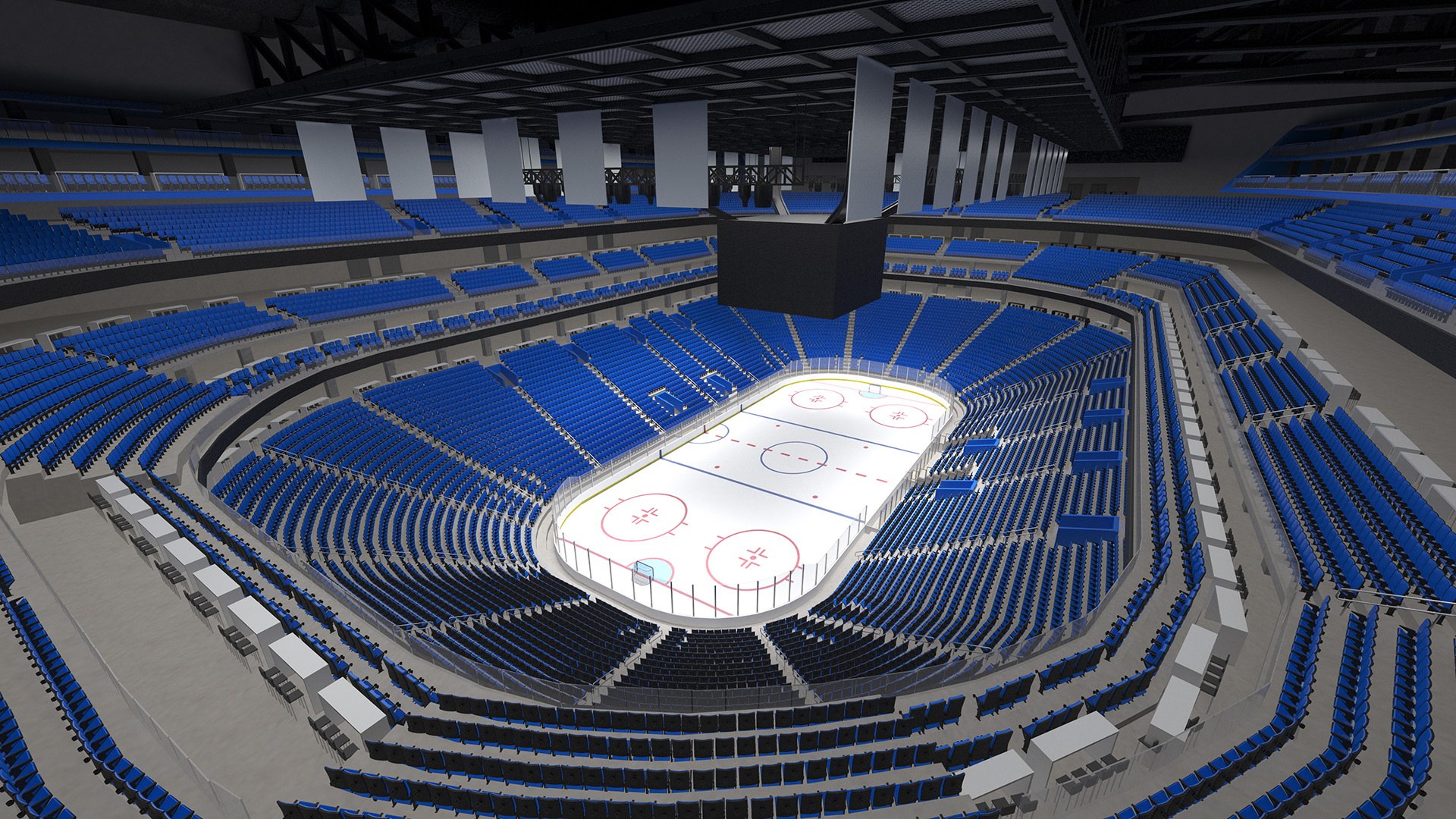 3D Ice Hockey Arena - TurboSquid 2094585