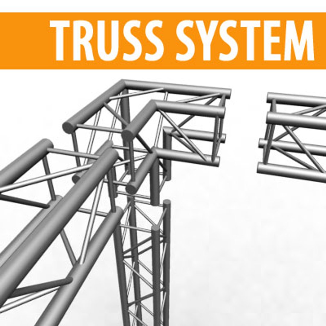 3d Model Stage Structure Truss