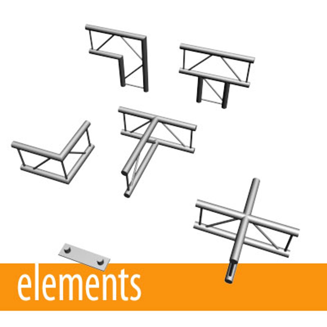 3d Model Stage Structure Truss