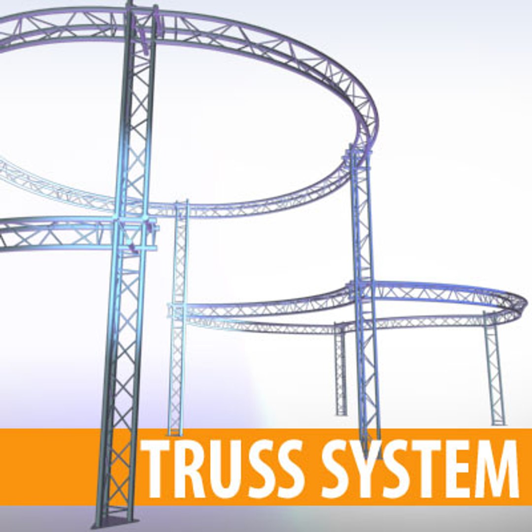 3d Model Stage Structure Truss