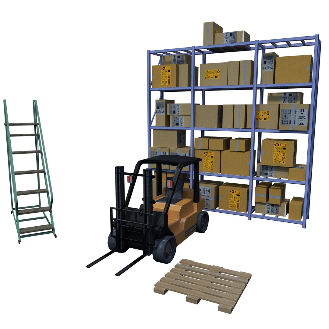 3d Warehouse 1 Model